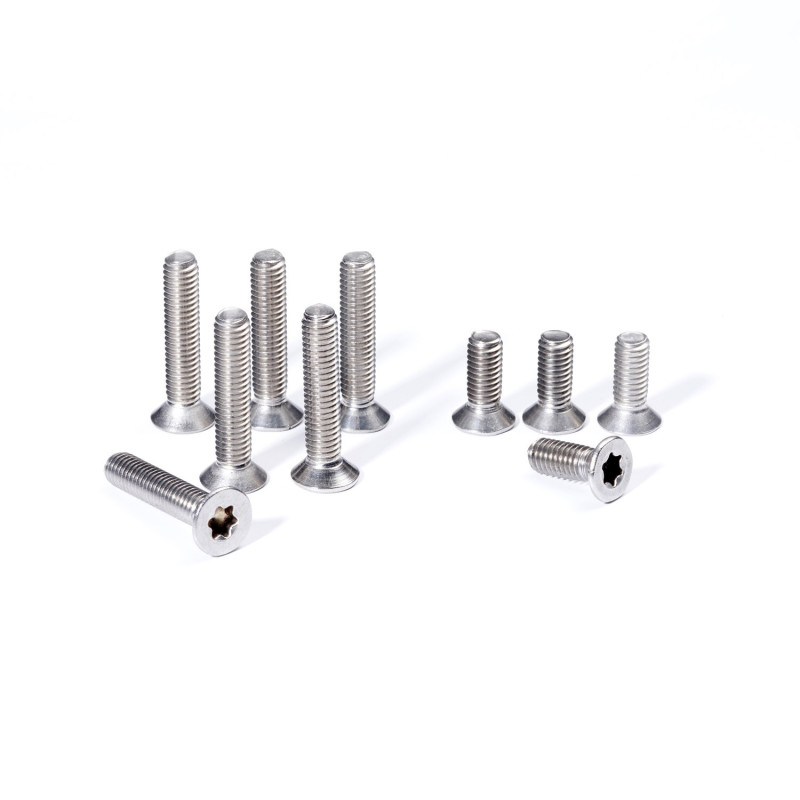 Pack Visserie inox Torx pour foil M6